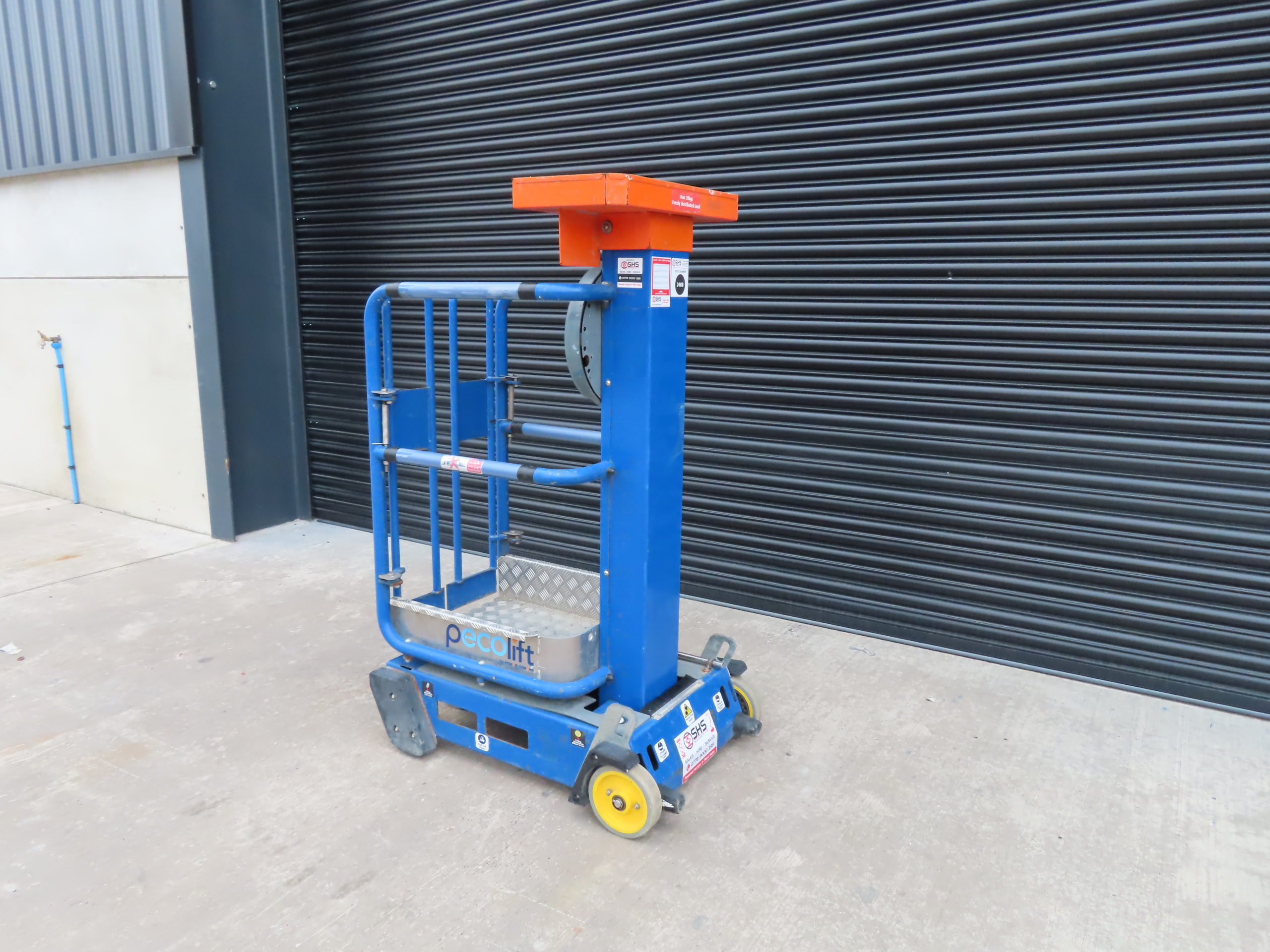 Power Tower PECO Electric Vertical Mast Work Lift - SN2474 | SHS ...