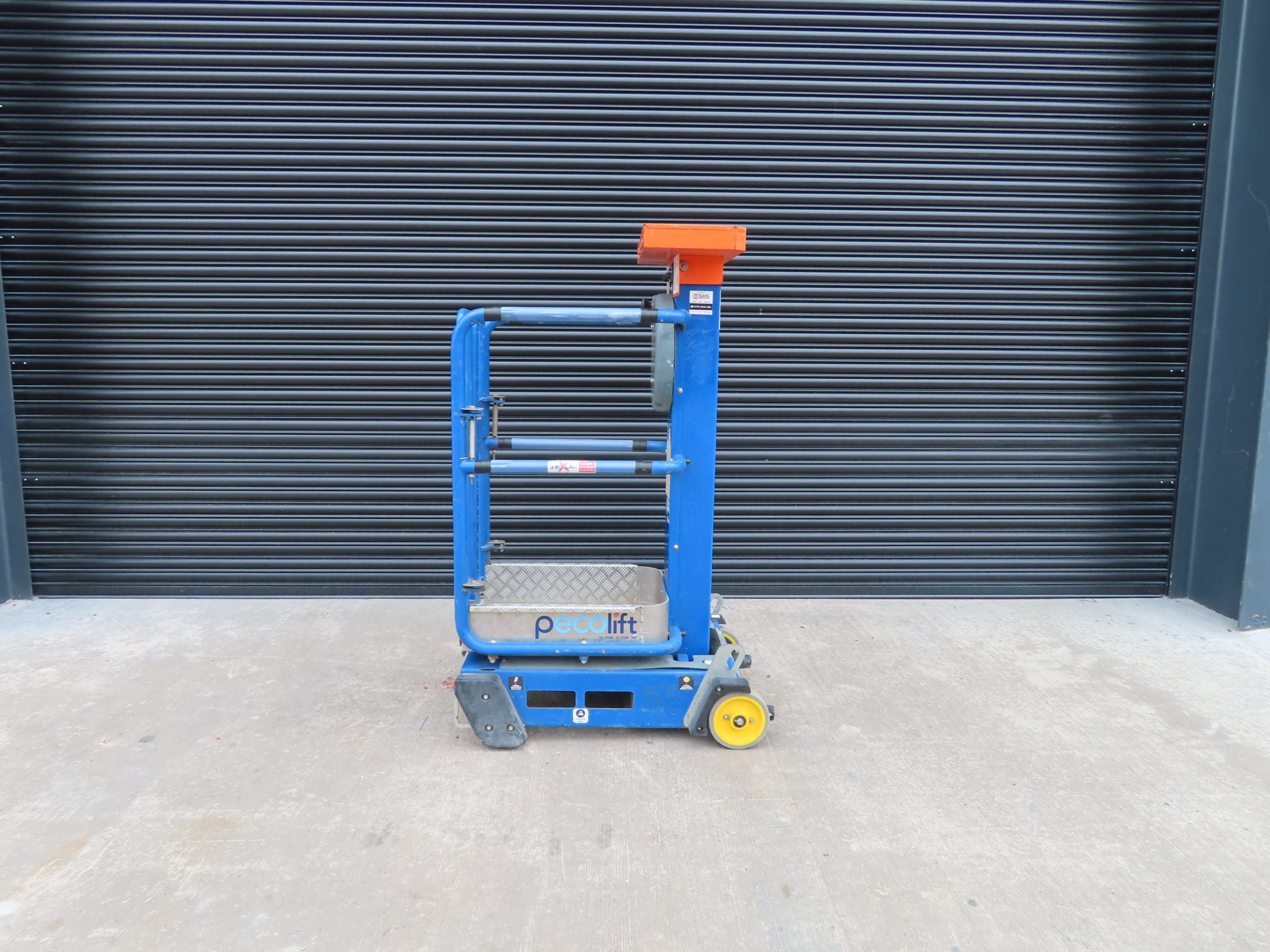 Power Tower PECO Electric Vertical Mast Work Lift - SN2474 | SHS ...