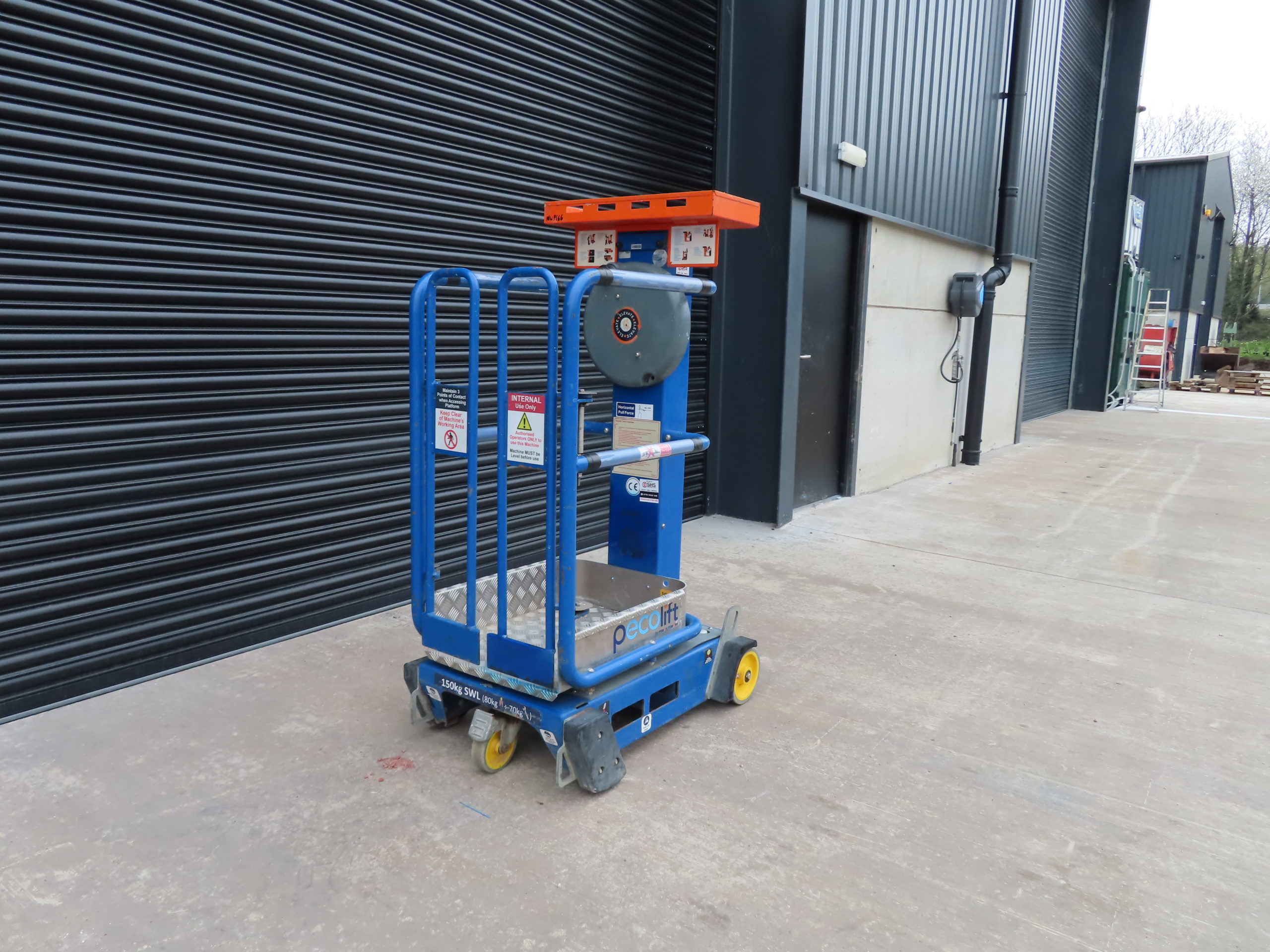 Power Tower PECO Electric Vertical Mast Work Lift - SN2474 | SHS ...