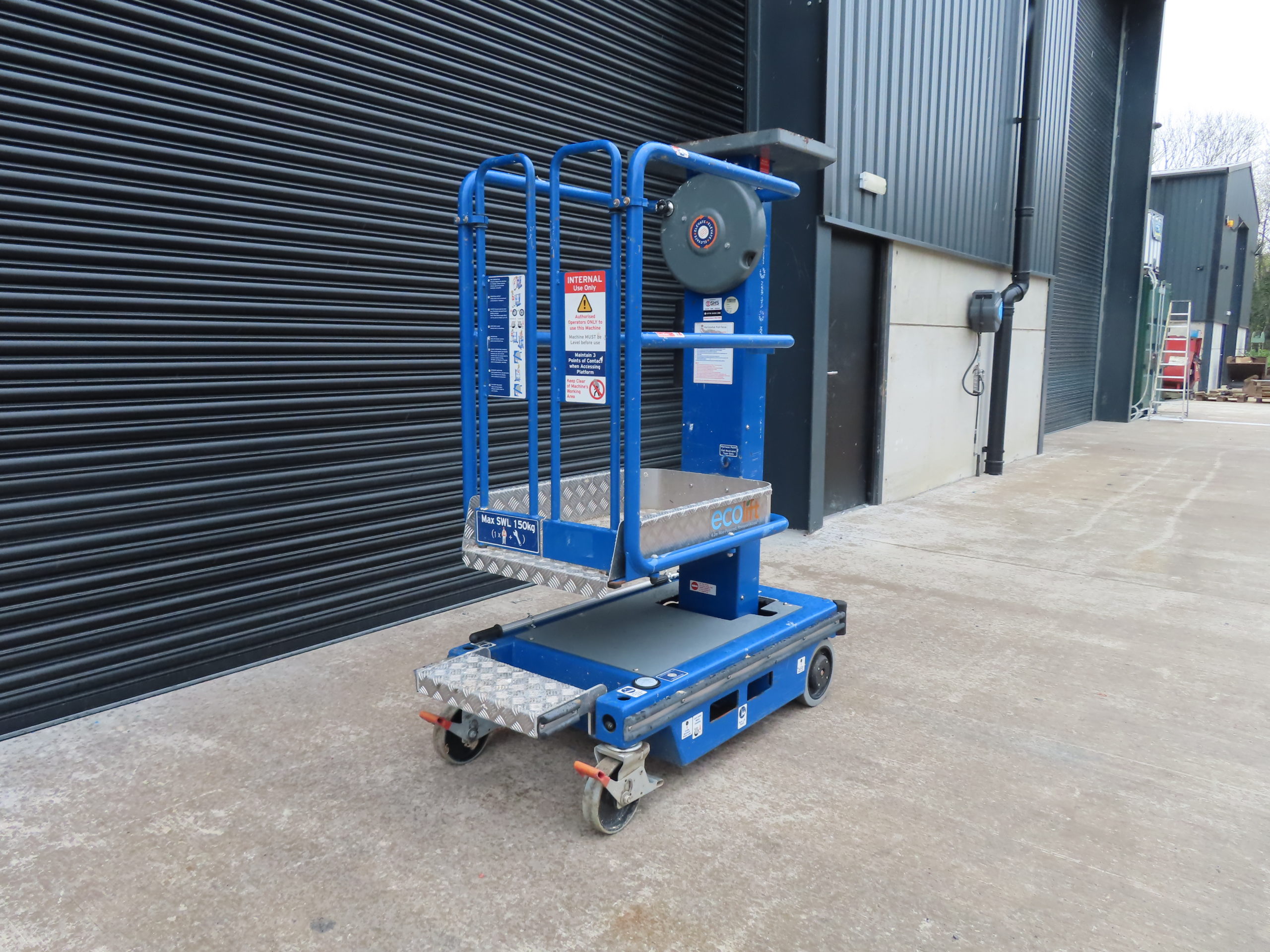 Power Tower ECO Electric Vertical Mast Work Lift - SN2674 | SHS ...