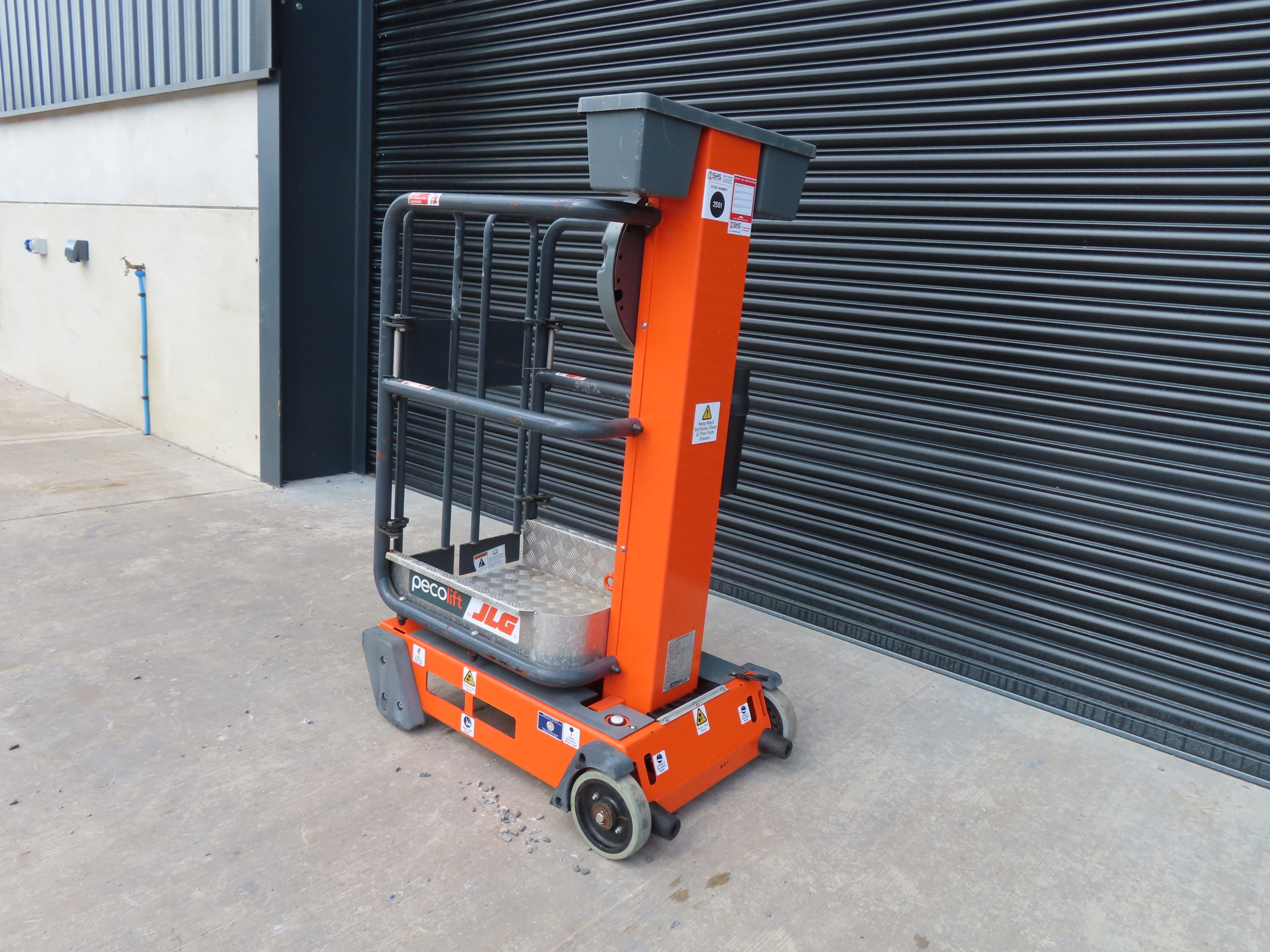 Power Tower PECO Electric Vertical Mast Work Lift - SN2551 | SHS ...