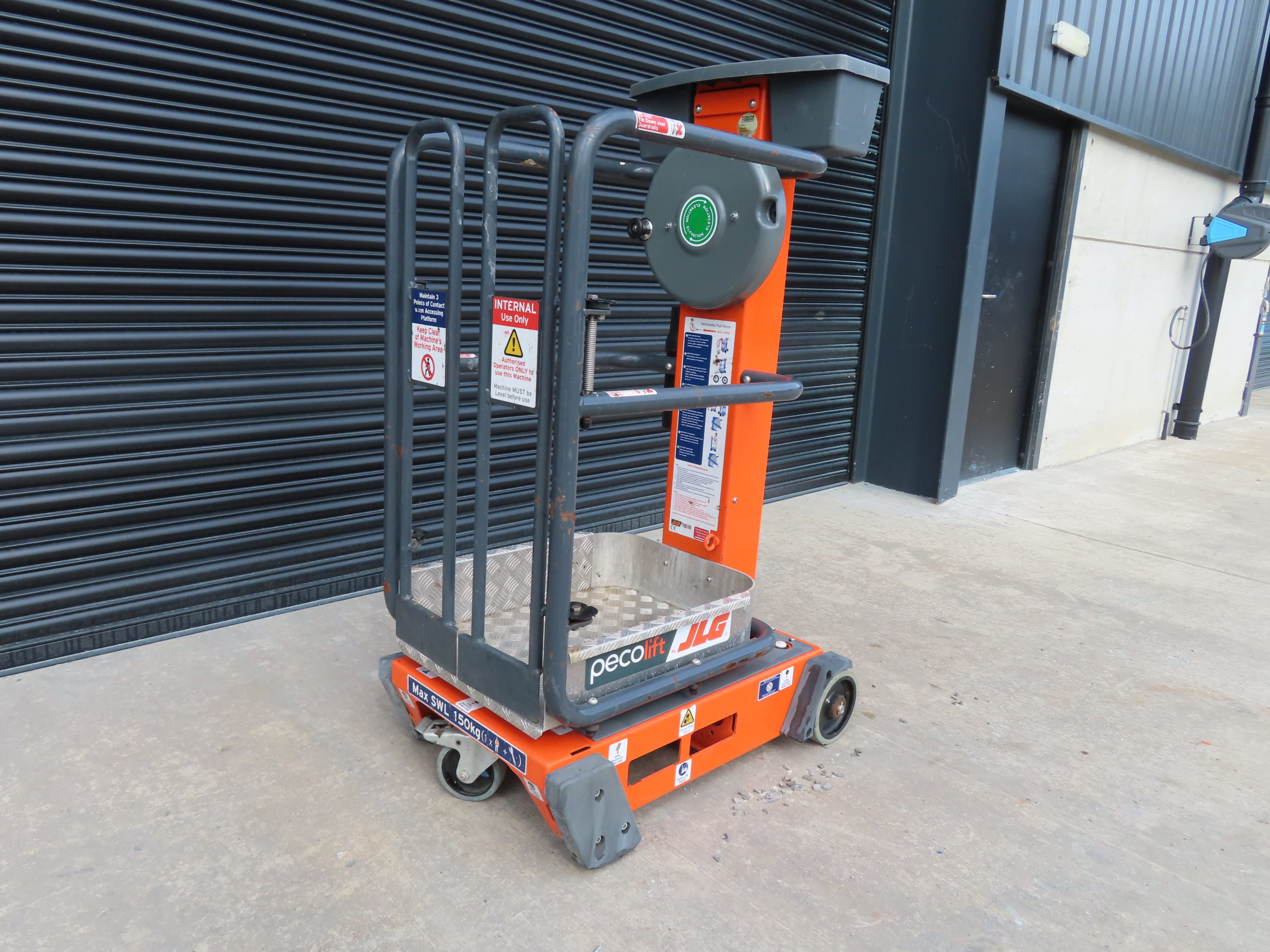 Power Tower PECO Electric Vertical Mast Work Lift - SN2551 | SHS ...