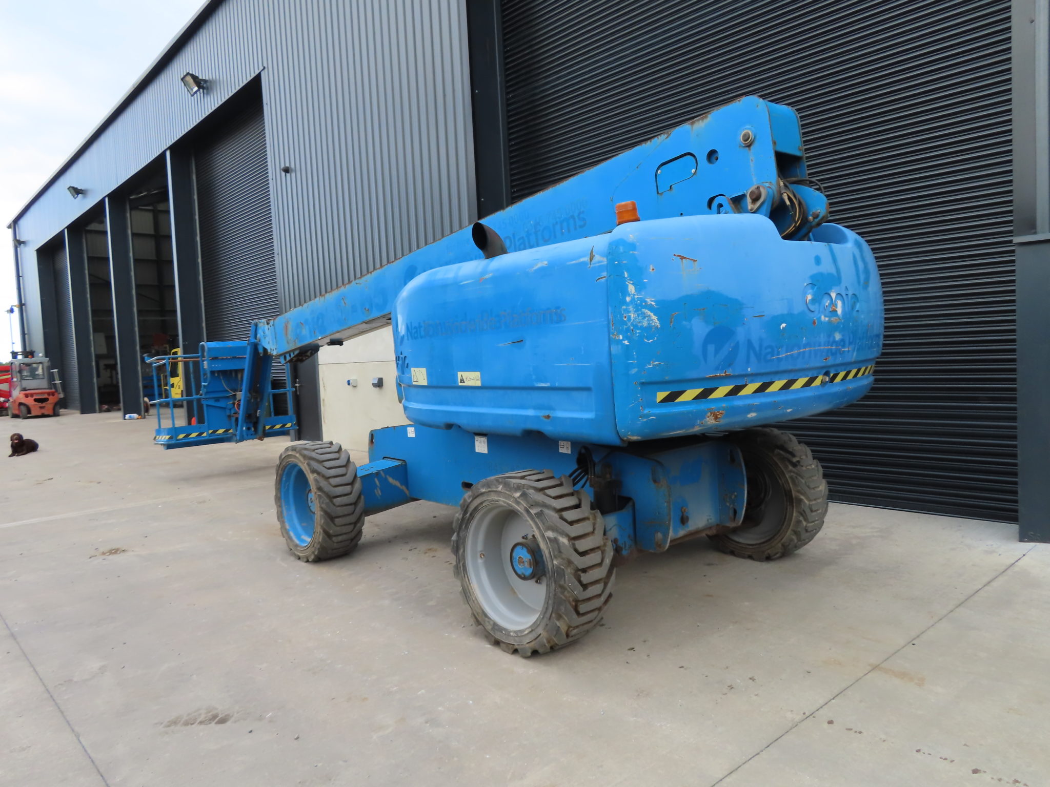 Genie S65 Telescopic Boom Lift Access Work Platform SN 2566 | SHS ...