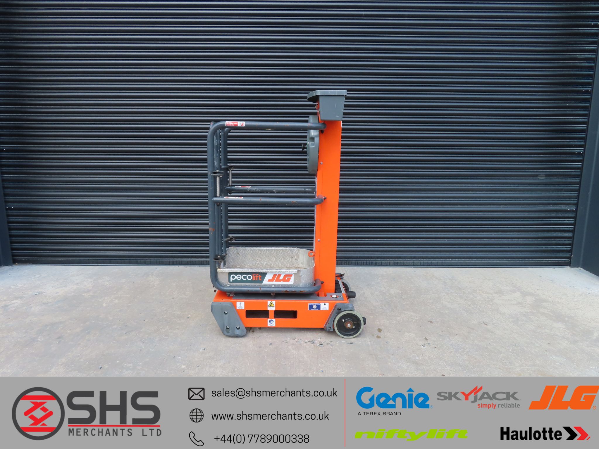 Power Tower PECO Electric Vertical Mast Work Lift - SN2551 | SHS ...
