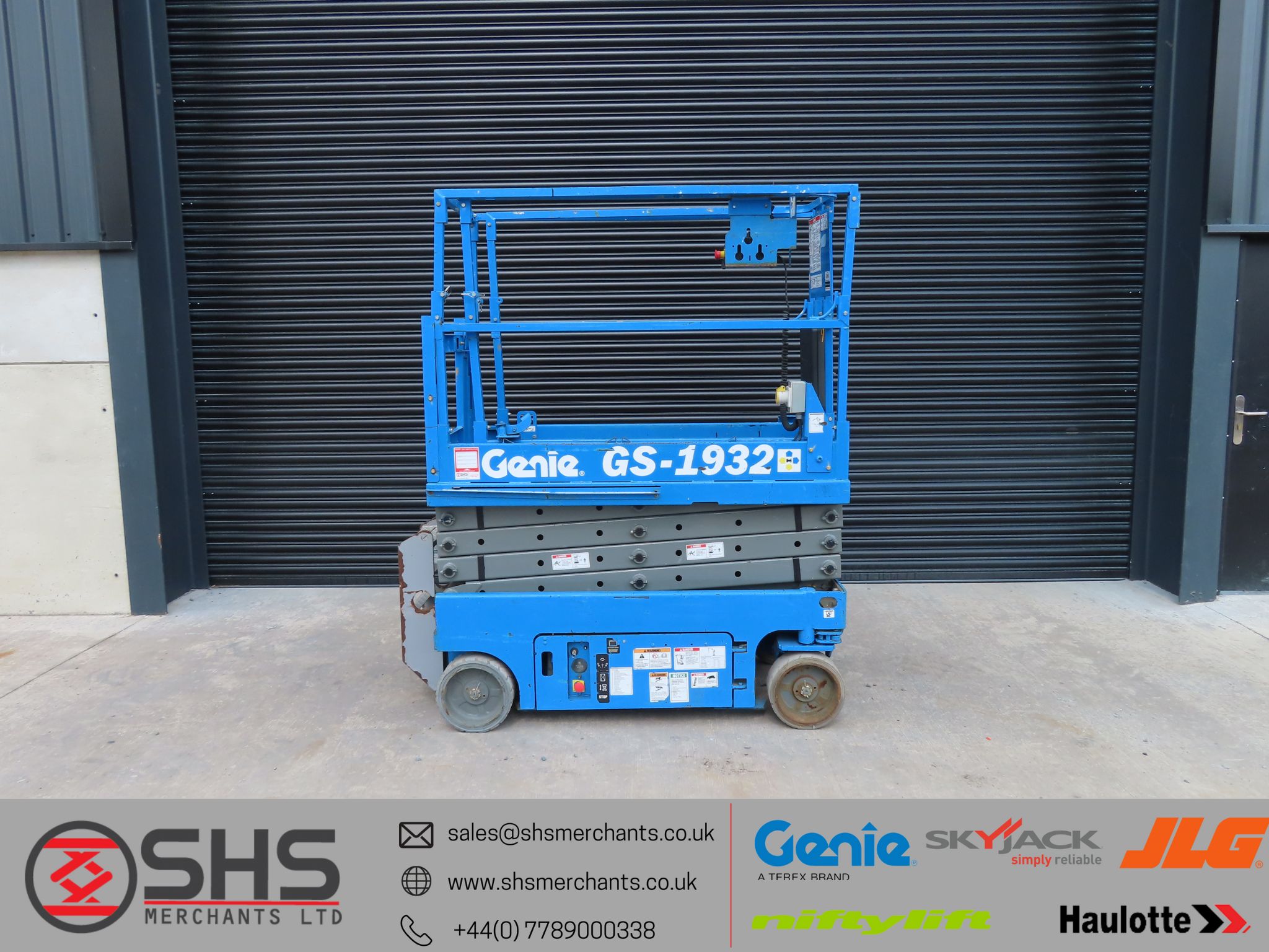 Genie 1932 Scissor Lift Access Platform Work Platform- SN 2542 | SHS ...