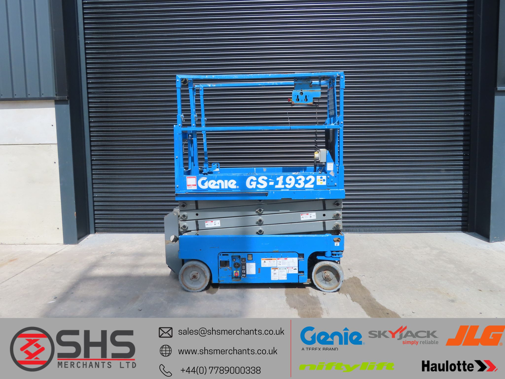 Genie 1932 Scissor Lift Access Platform Work Platform- SN 2543 | SHS ...