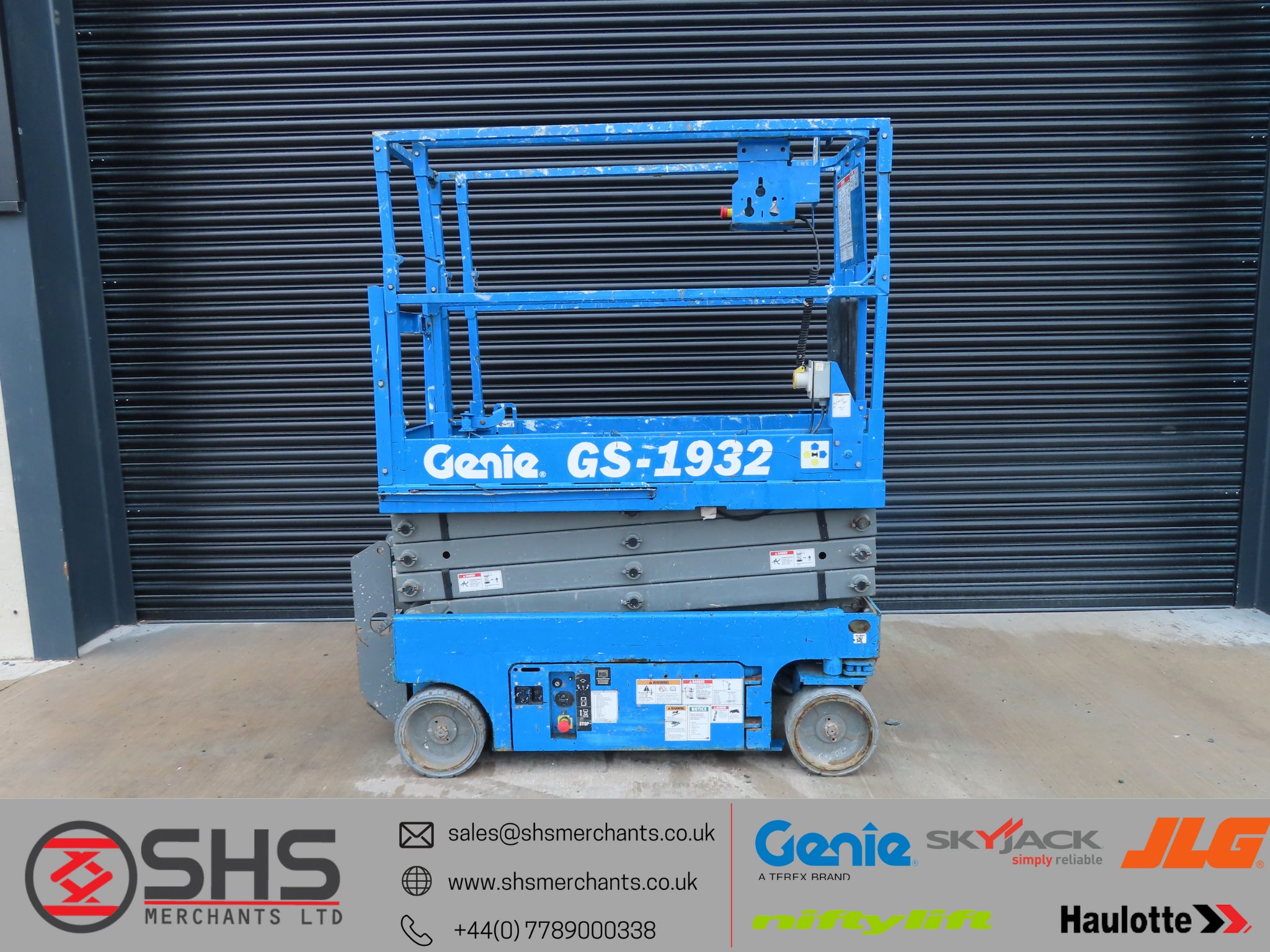 Genie 1932 Scissor Lift Access Platform Work Platform- SN 2543 | SHS ...