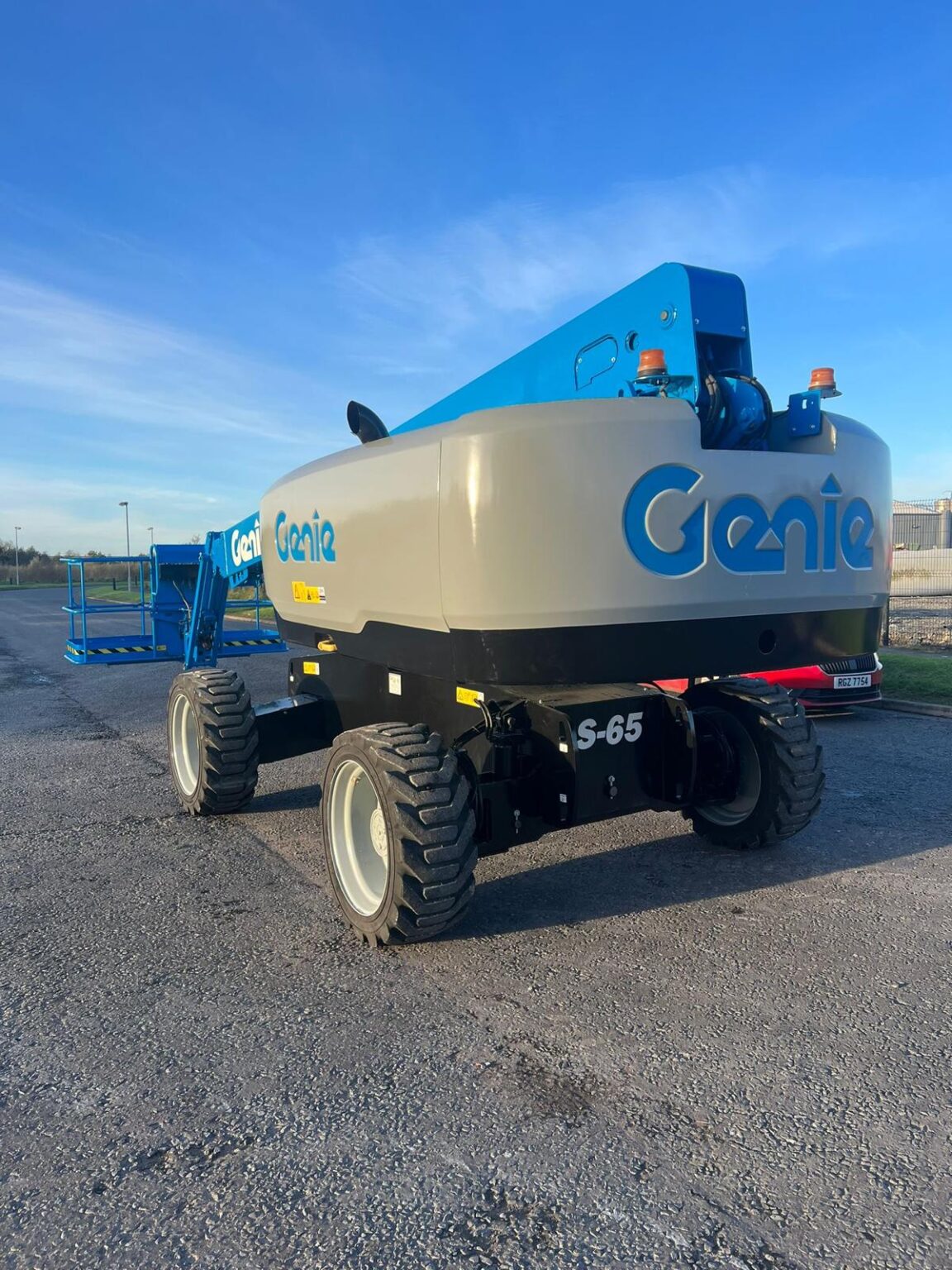 Genie S65 Telescopic Boom Lift Access Work Platform SN 3550 | SHS ...