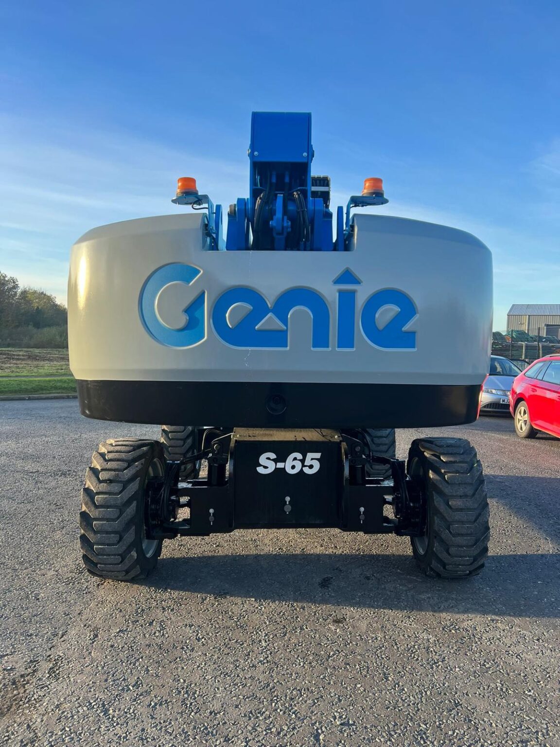 Genie S65 Telescopic Boom Lift Access Work Platform SN 3550 | SHS ...