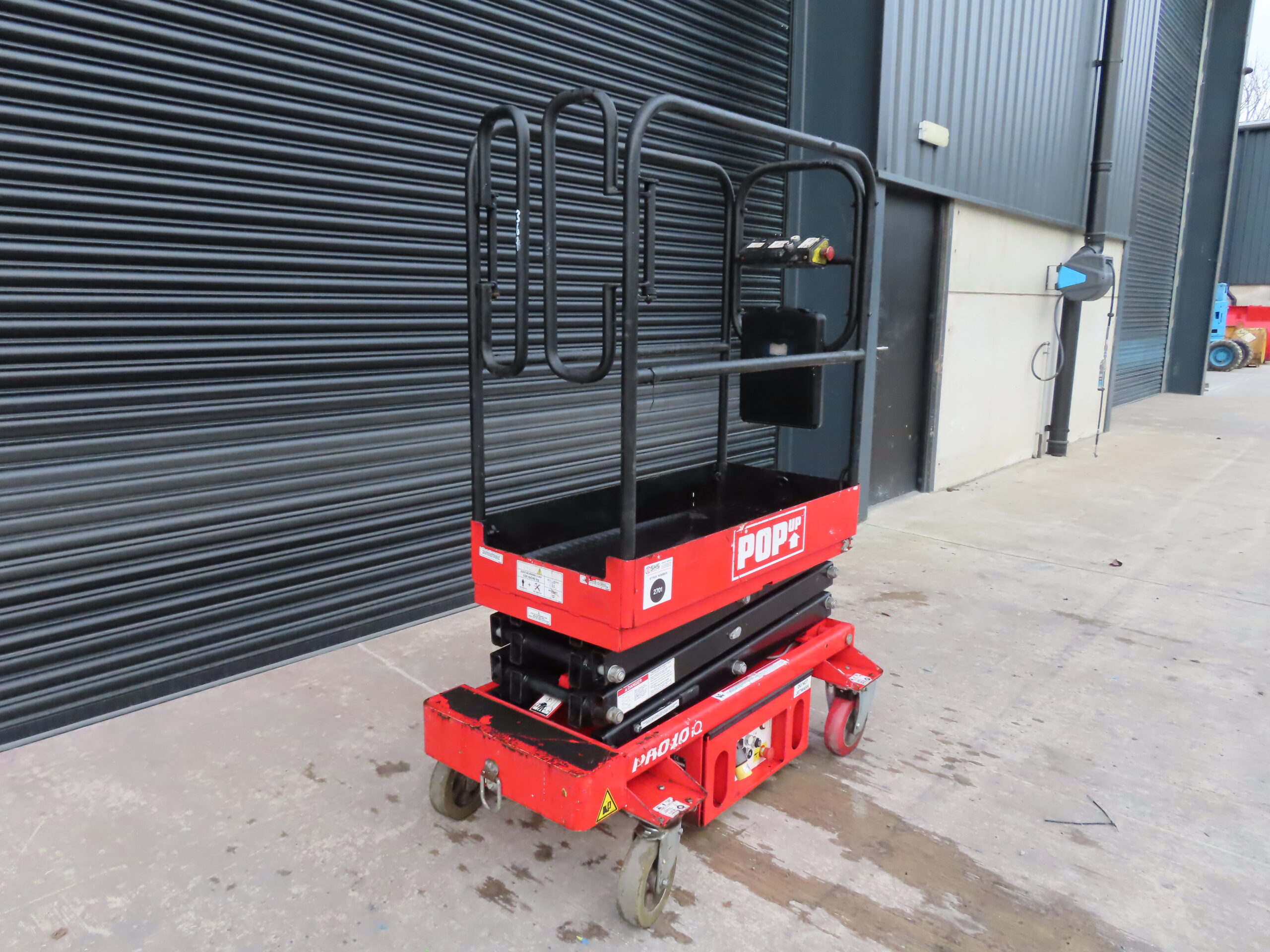 Pop UP Pro 10 Access Platform Push Around Man Lift SN2701 | SHS ...