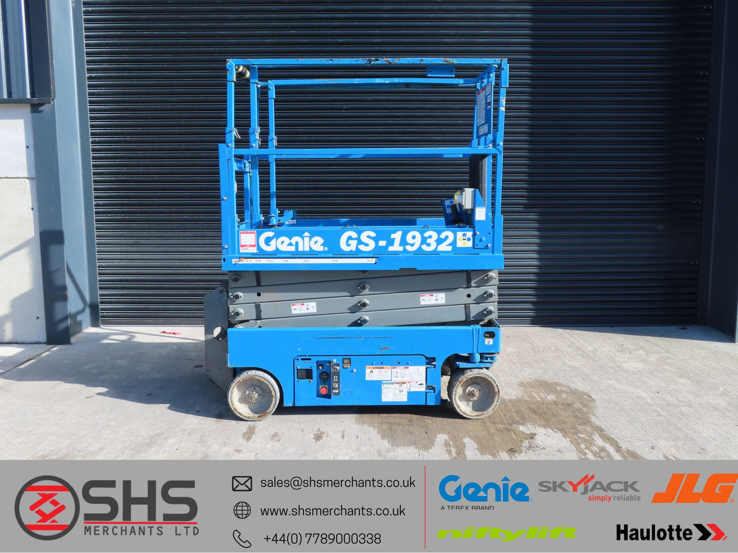 Genie 1932 Scissor Lift Access Platform Work Platform- SN 2707 | SHS ...