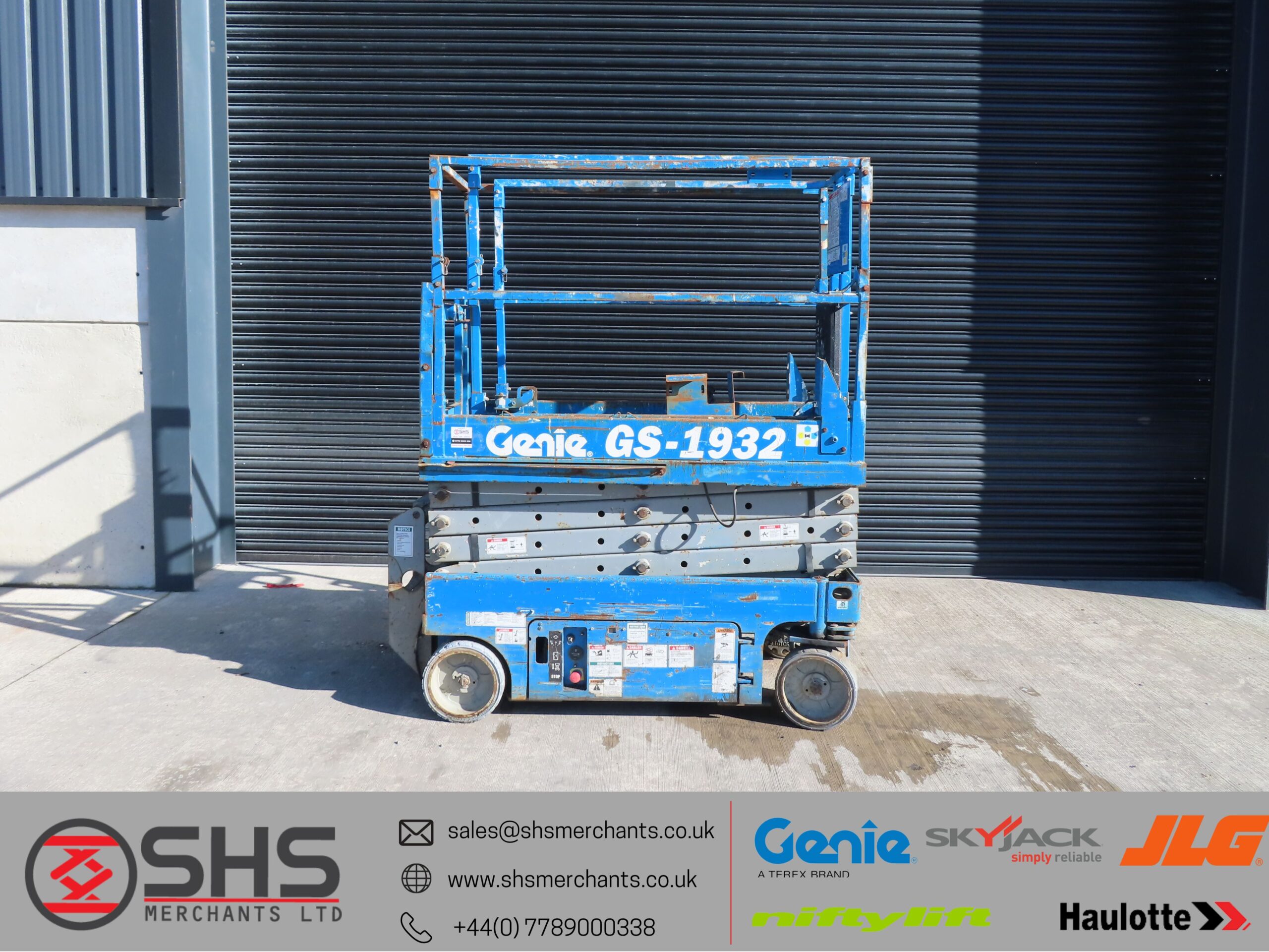 Genie 1932 Scissor Lift Access Platform Work Platform- SN 2585 | SHS ...