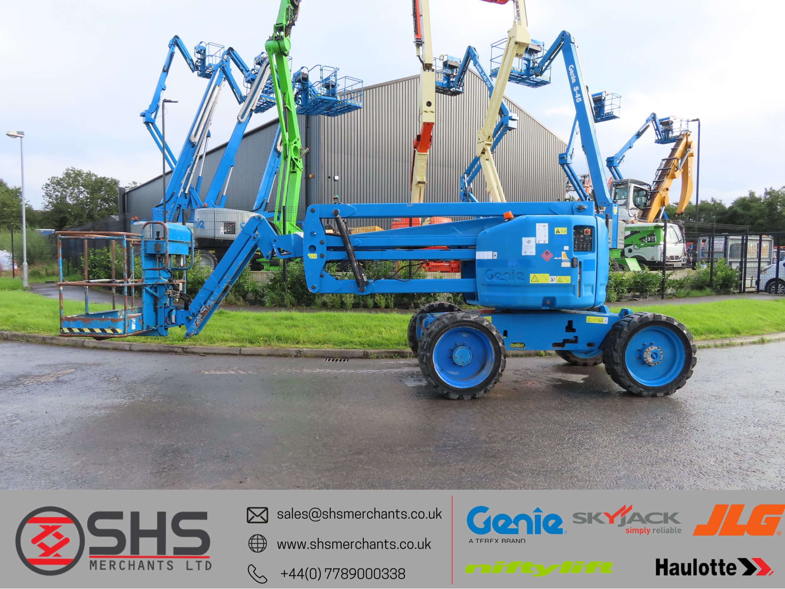 Genie Z45/25J Articulated Boom Lift Access Platform Cherry Picker SN ...
